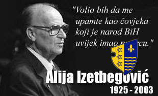 Osam godina od smrti Alije Izetbegovića, prvog predsjednika Bosne i ...