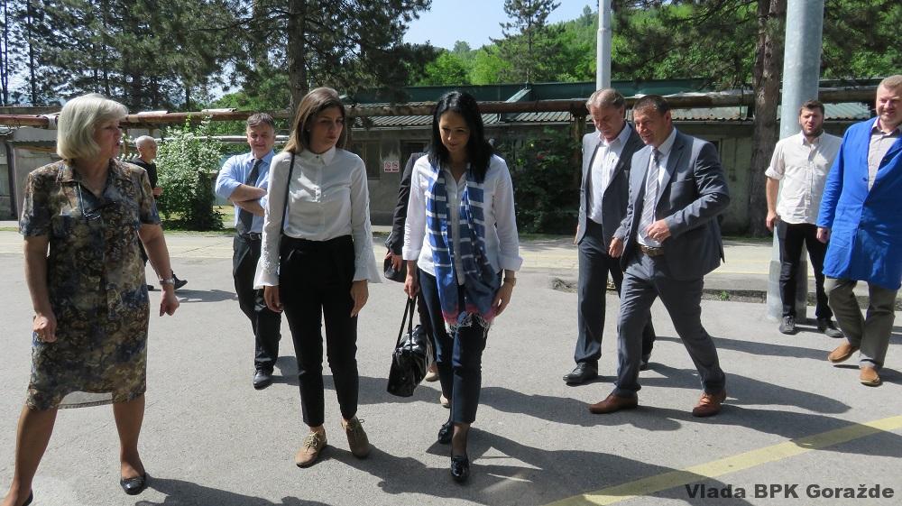 Vlada BPK Goražde posjetila privredne subjekte na prostoru Industrijske ...